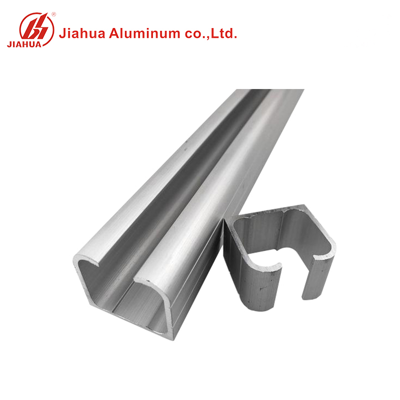 Supply Extruded Aluminum U Channel Hanger Roller Rail Sliding Track for ...